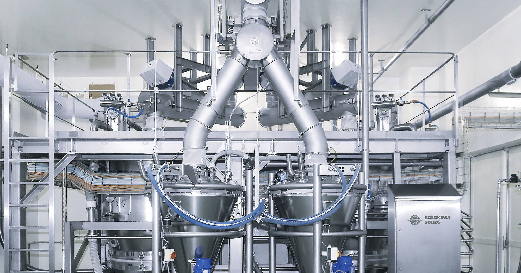 Sistemas de transporte neumático Hosokawa Solids